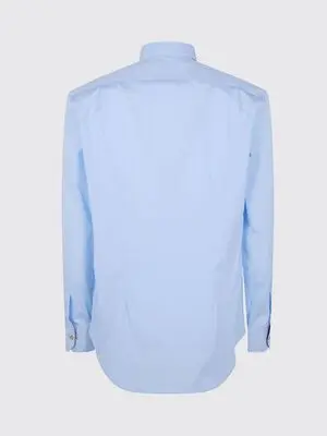 Paul Smith Classic Cotton Poplin Shirt - Blue