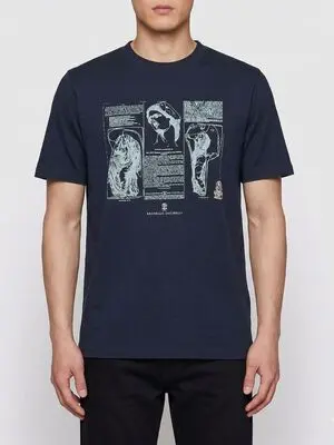 Brunello Cucinelli T-shirt - Blue