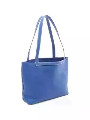 Hermès 2022 31 Cabasselier Leather Shoulder Bag - Blue