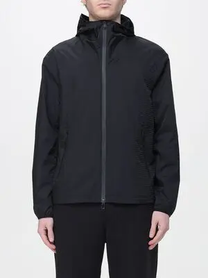Emporio Armani Zip-up Hooded Jacket - Black