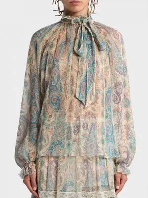 Etro Blouse With Tie Neck