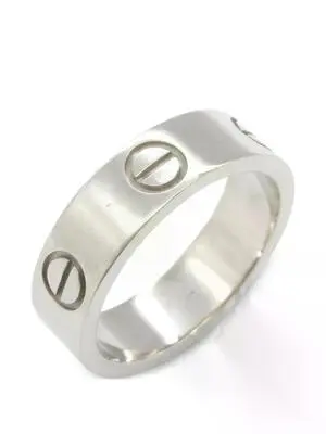 CARTIER 2010s Love Ring - Silver