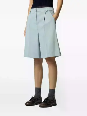Pinko Pleated Shorts - Blue