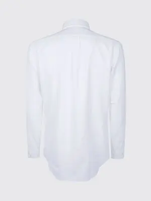 Polo Ralph Lauren Striped Cotton Button-down Collar Shirt - White 1
