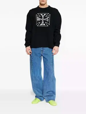 Vetements Graphic Wool Sweater