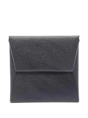 Hermès 2020 Textured Wallet - Black