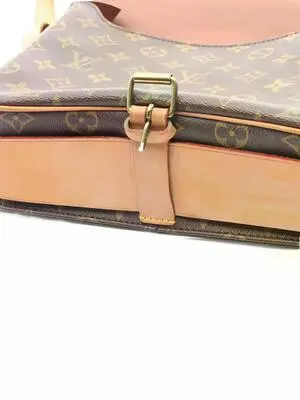 LOUIS VUITTON 1990 Cartesier Gm Monogram Canvas Crossbody Bag - Brown