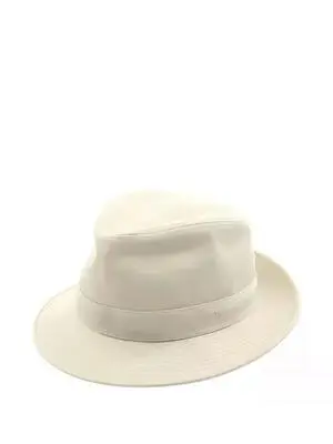 Hermès 2010s Embroidered Hat - Neutrals