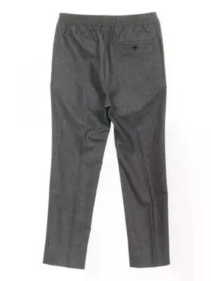 Hermès 2010s Button Pressed Crease Trousers
