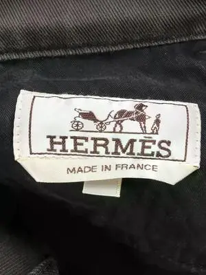 Hermès 2000s Belt-loop Trousers