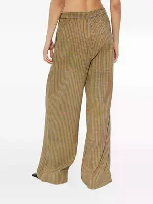 GESTUZ Gzchicca Check Palazzo Pants