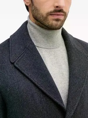 Sisley Collared Single-breasted Coat