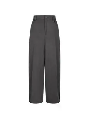 CROQUIS Knitted Casual Pants - Grey