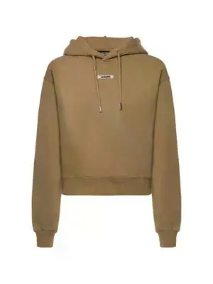 Jacquemus Logo-plaque Hoodie