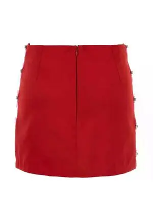 DES_PHEMMES Beaded Mini Skirt