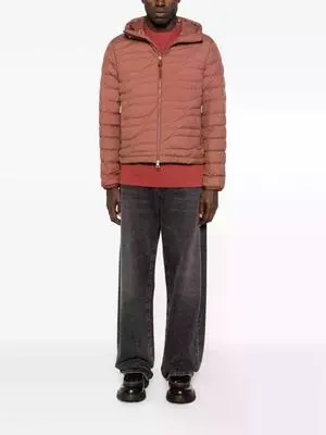 Moncler Chitu Quilted Hooded Jacket - Brown