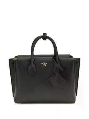 Mcm Milla Logo-charm Tote Bag