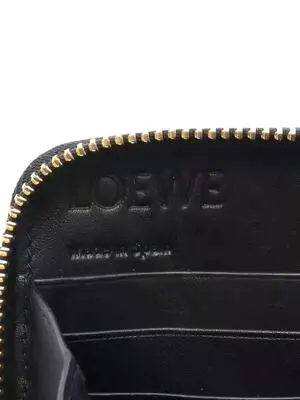 Loewe 2010s Anagram Round Zip Wallet