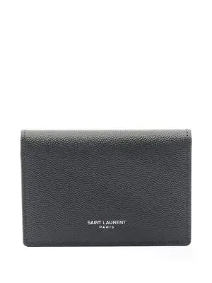 Saint Laurent 2020s Leather Wallet - Black