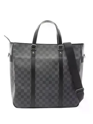 LOUIS VUITTON 2009 Tadao Damier Graphite Tote Bag
