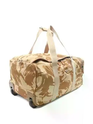 Prada Camouflage Print Holdall