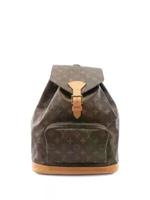 LOUIS VUITTON 1995 Montsouris Gm Monogram Backpack