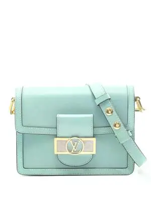 LOUIS VUITTON Dauphine Mini Crossbody Bag - Blue