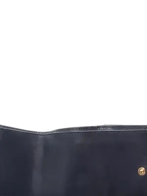 Fendi 2020s Baguette Micro Jacquard Trifold Wallet - Blue