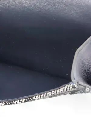 Fendi 2020s Baguette Micro Jacquard Trifold Wallet - Blue