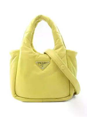 Prada 2010s Padet Leather Tote Bag