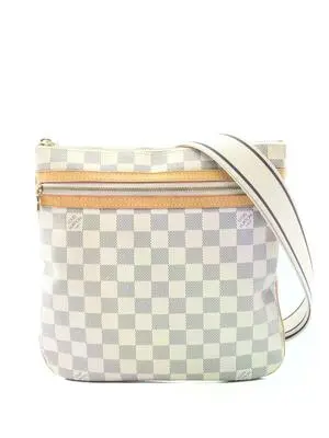 Large Checkerboard Pattern Shoulder Bags