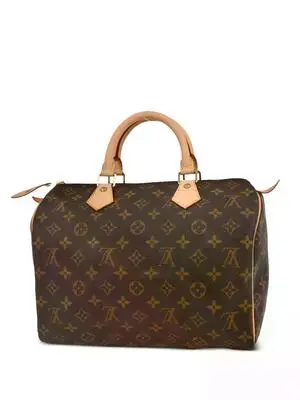LOUIS VUITTON 2004 Speedy 30 Monogram Canvas Tote Bag