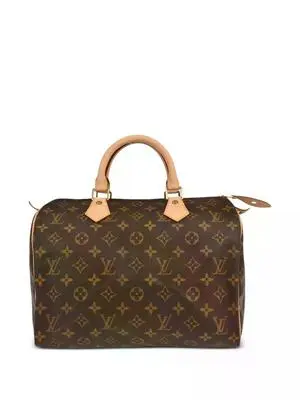 LOUIS VUITTON 2004 Speedy 30 Monogram Canvas Tote Bag