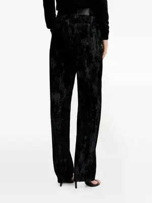 Sisley Textured Straight-leg Jeans
