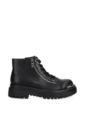 Just Cavalli Side-zip Lace-up Boots
