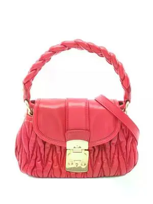 Miu Miu Braided Shoulder Bags