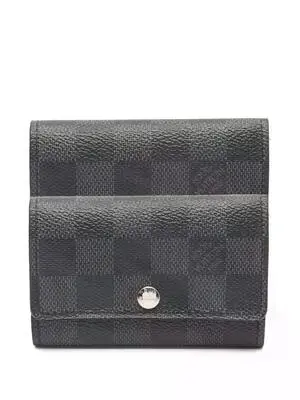 LOUIS VUITTON 2011 Multicle 6 Chequered Key Case - Grey