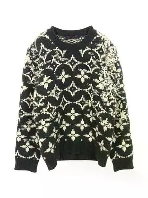 LOUIS VUITTON Monogram Wool Sweater