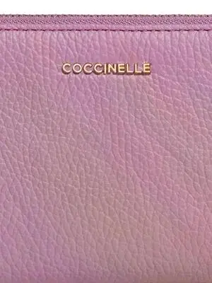 COCCINELLE Logo-appliqué Wallet - Pink