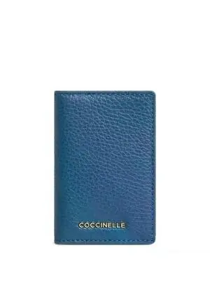 COCCINELLE Logo-appliqué Wallet - Blue