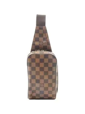 LOUIS VUITTON 2002 Geronimos Damier-pattern Crossbody Bag