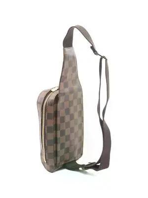 LOUIS VUITTON 2002 Geronimos Damier-pattern Crossbody Bag