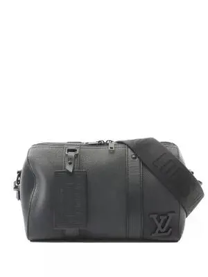 LOUIS VUITTON 2021 City Keepall Shoulder Bag - Black