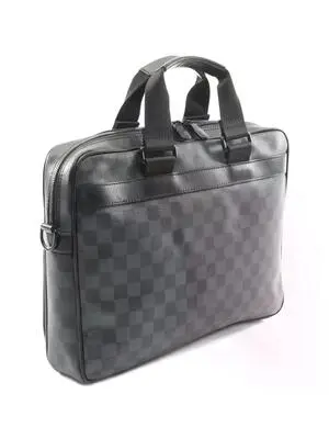 LOUIS VUITTON Damier Leather Briefcase