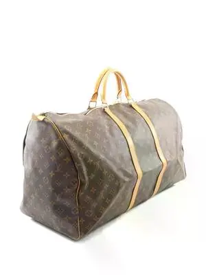 LOUIS VUITTON 1999 60 Keepall Monogram Leather Bag