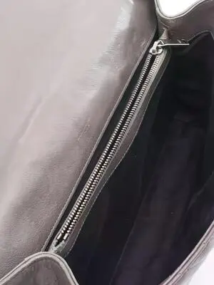Saint Laurent 2010s Monogram Leather Handbag