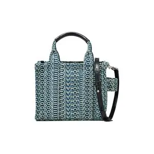 Marc Jacobs Monogram Denim Crossbody Tote Bag - Blue