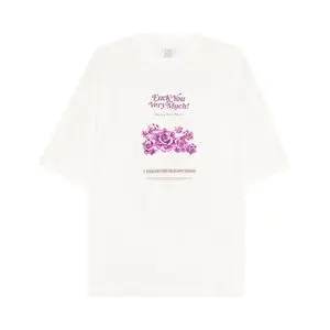 Vetements Graphic T-shirt - White