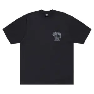 StÜssy Classic Gear Tee - Black