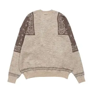 Kapital 12g Wool Bandana Crew Sweater